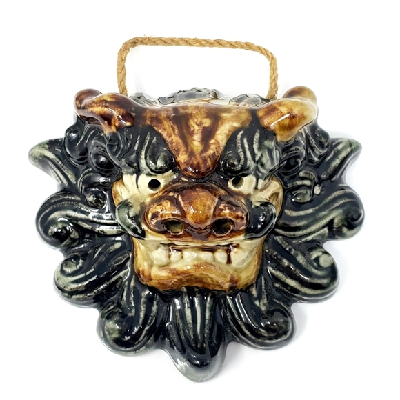 Vintage | Wall Decor | Rare Vintage Japanese Shishi Mask | Poshmark